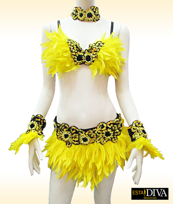 Feather Dress Samba Plumas [feather Dress 4 5] €138 00 Esta Diva