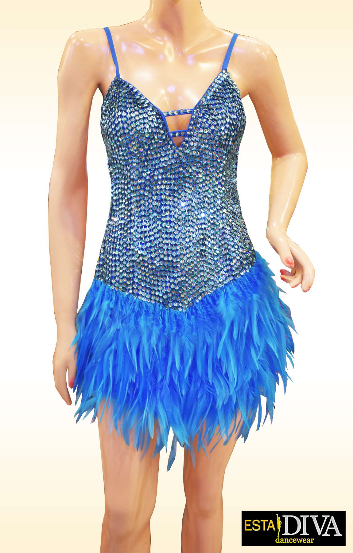 Samba Feather Dress Pluma Sky [samba Feather Dress 3] €158 00